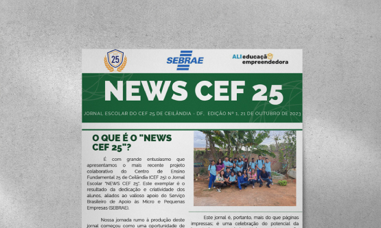 Estudantes do CEF 25 de Ceilândia criam jornal para divulgar ...